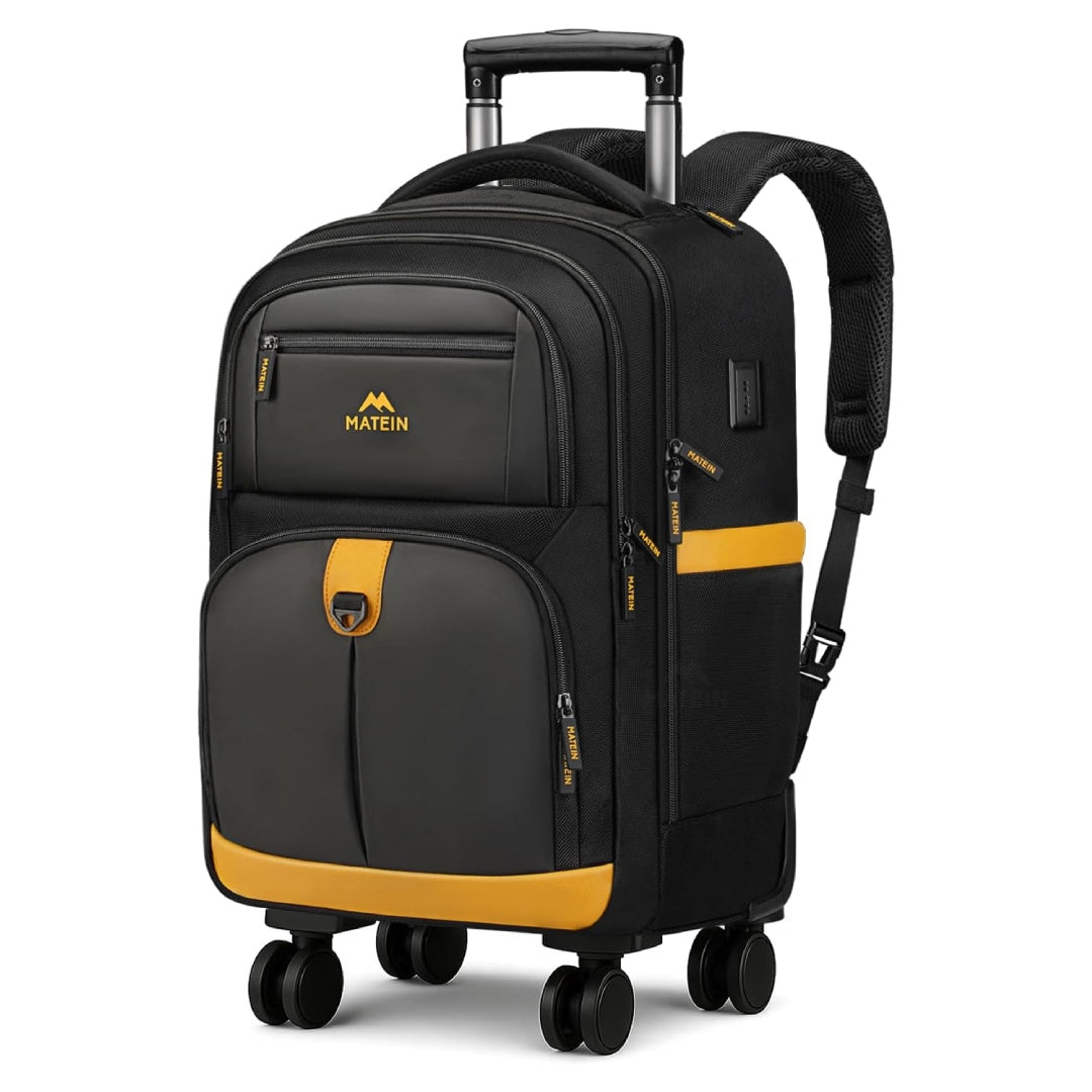 360° Spinner Wheeled Backpack 17‘’ | Shop MATEIN Bags Now