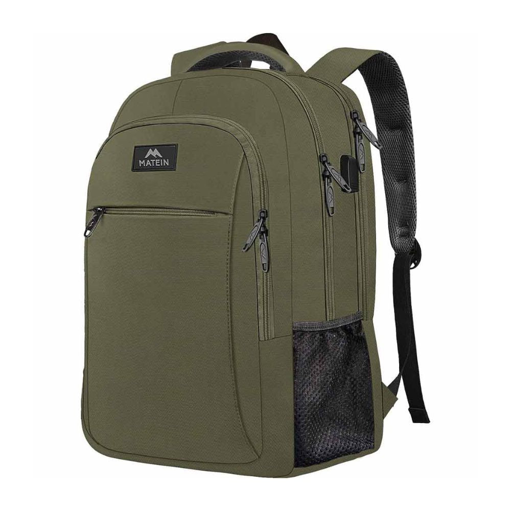 Olive Green Travel Outdoor Backpack | Shop MATEIN Bags