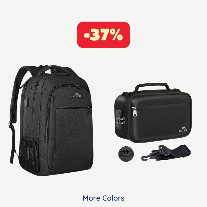 Shop Business Laptop Backpack|Smart Anti-Theft Bag|Matein Backpack