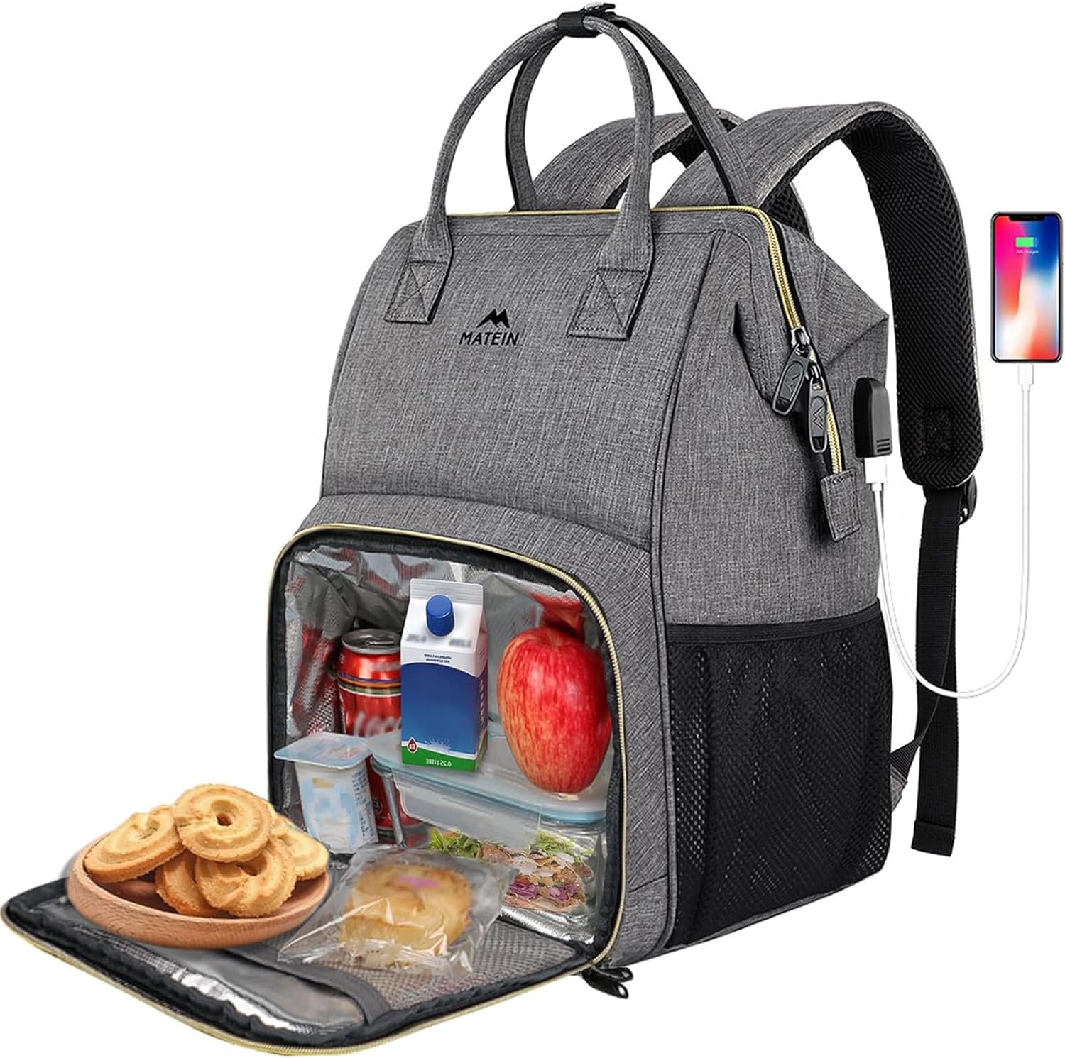 Lunch Backpack | 17" Cooler Backpack | Box Lunch Backpacks | Lunch Bag ...