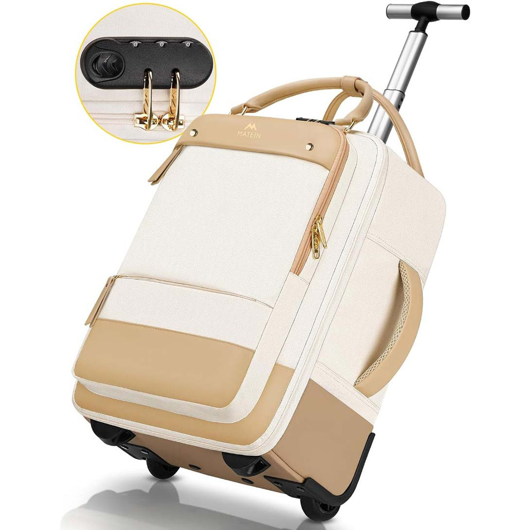 Wheeled Laptop Backpack|Backpack with Wheels for Girl|School Backpack ...