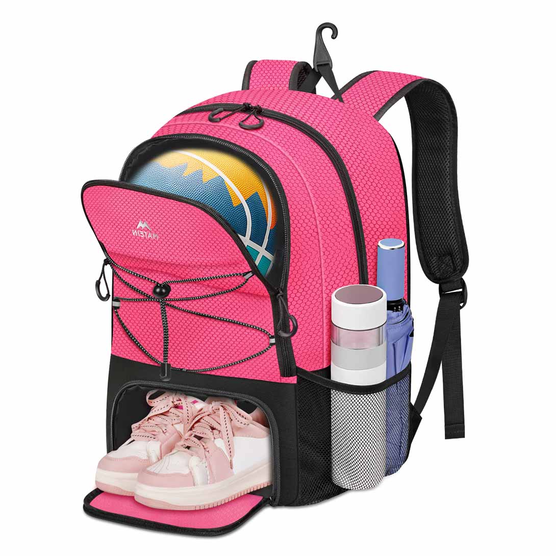 Pink Soccer Backpack for Girls | Shop MATEIN Bags