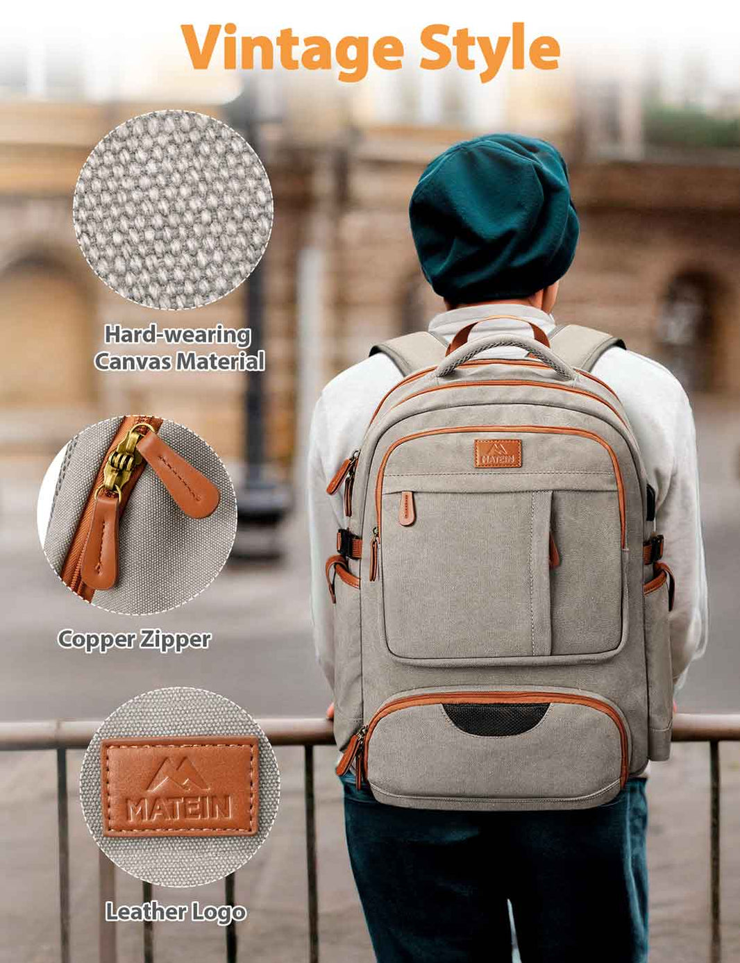 Large Travel Backpack|Travel Laptop Backpack|Best Travel Backpack for Men