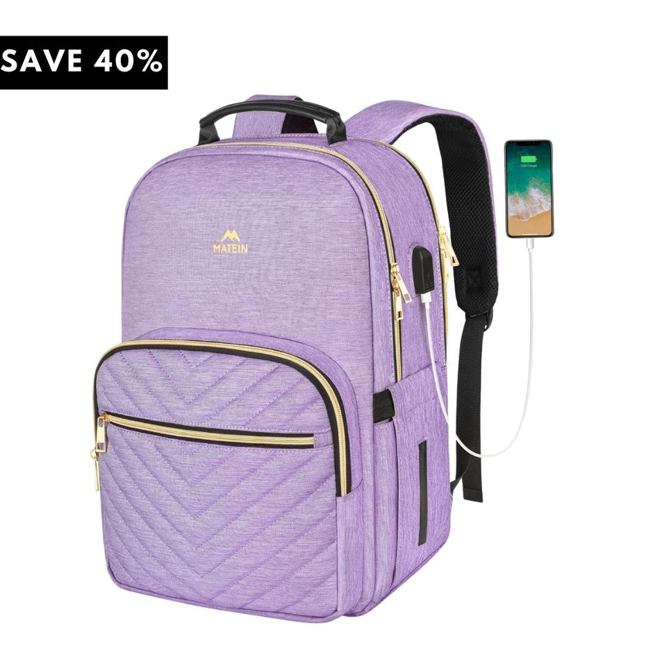 Shop Business Laptop Backpack|Smart Anti-Theft Bag|Matein Backpack