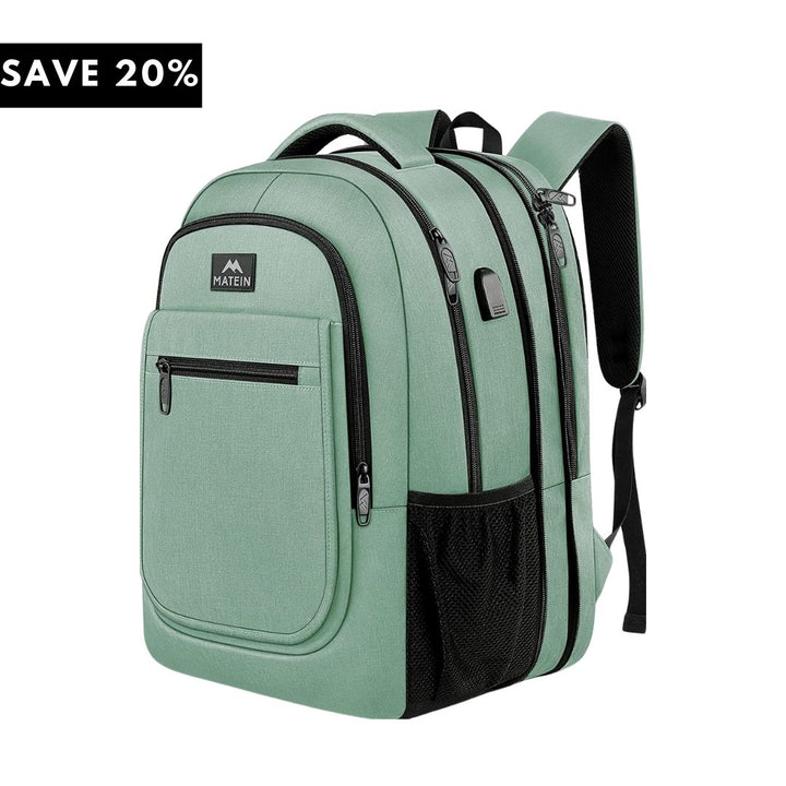 Shop Business Laptop Backpack|Smart Anti-Theft Bag|Matein Backpack