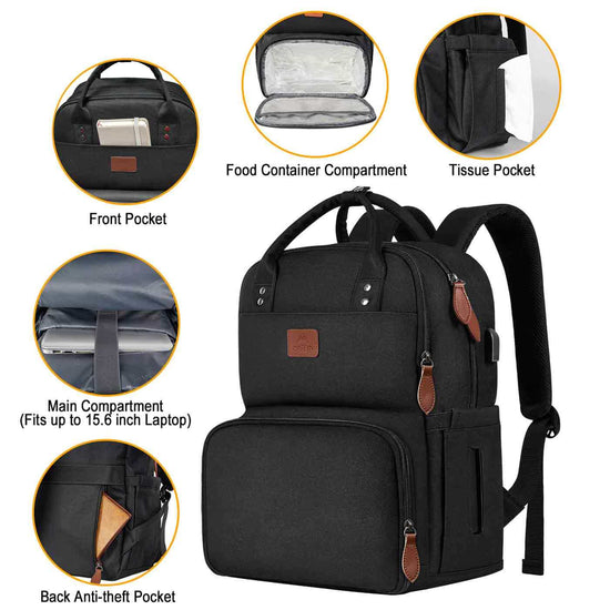 Matein Lunch Box Backpack Lunch Bag