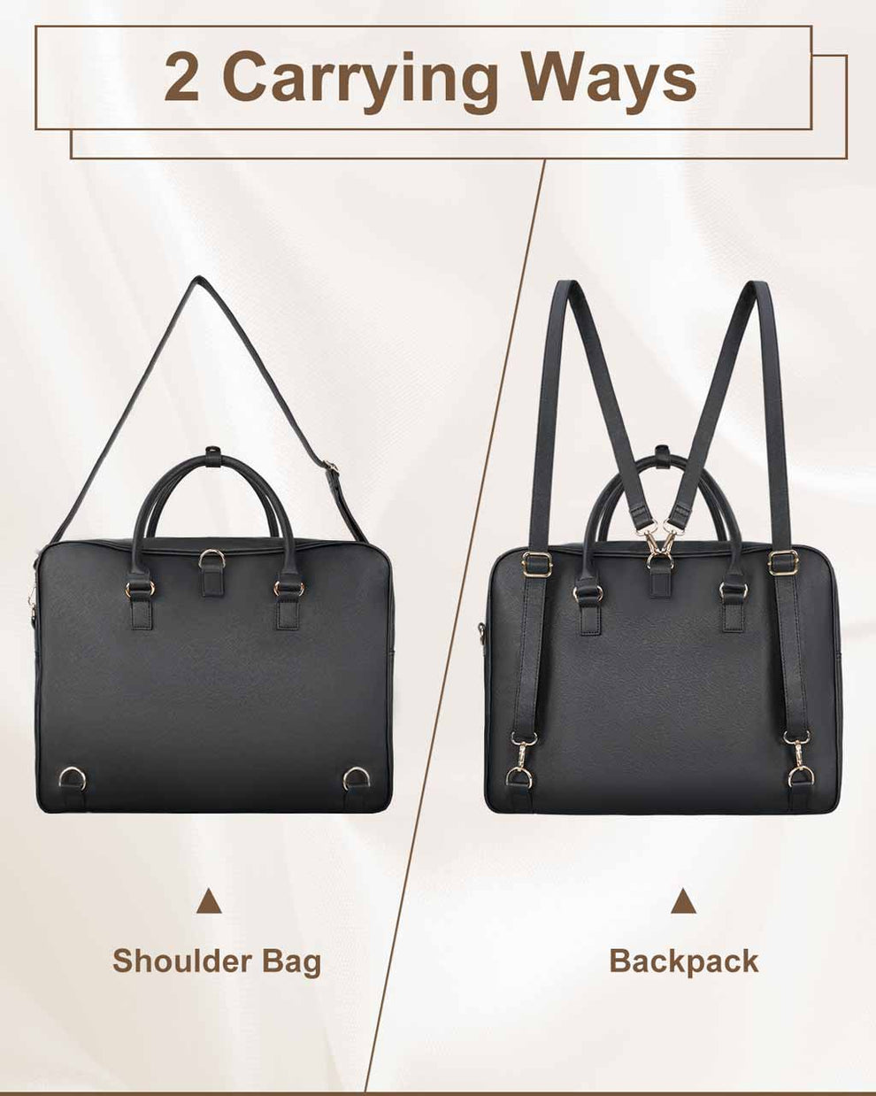 Matein Pink Laptop Bag for Women