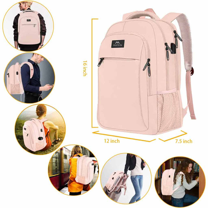 The Mlassic Laptop Backpacks for Work, Travel, School or Daily Use | Matein